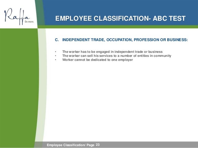 2012-05-30 Employee Classification