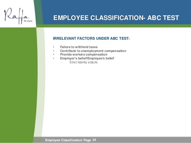 2012-05-30 Employee Classification