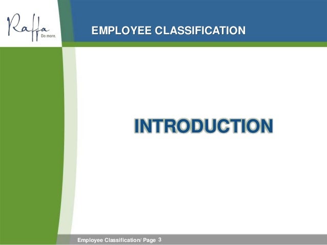 2012-05-30 Employee Classification