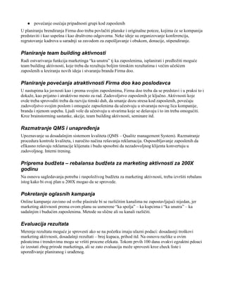 Firma doo-plan-prvih-100-dana | PDF