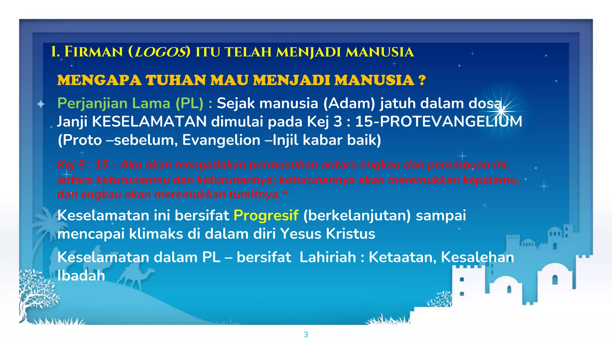 Firman menjadi manusia | PPTX