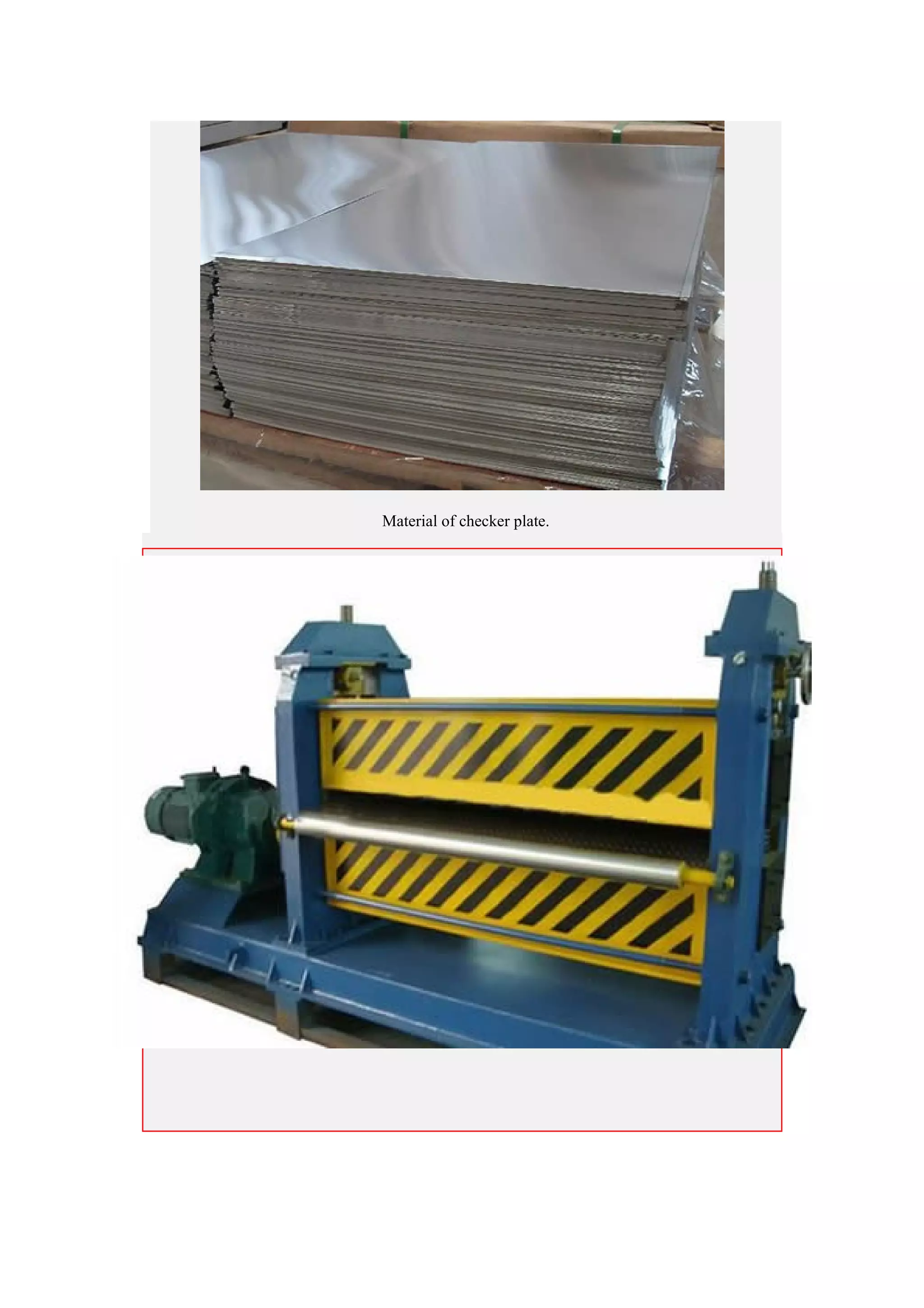 Firm checker plate company | DOC