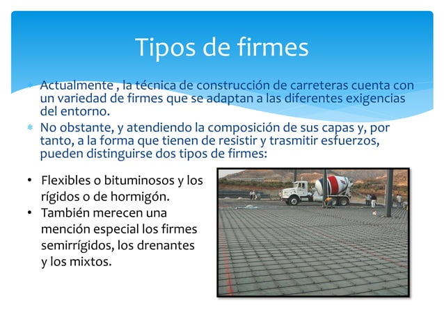 Firmes en la costruccion | PPTX | Civil Engineering Industry | Industries