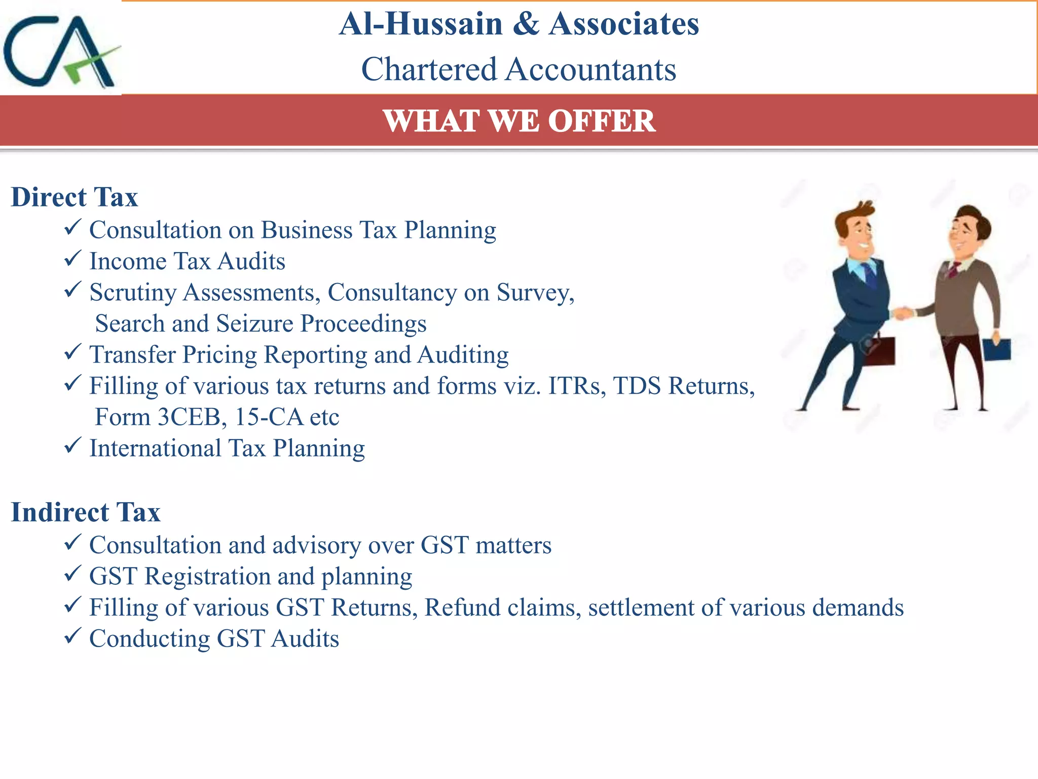 CA Firm Profile | PPTX