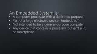 Firmware (Embedded system Software) | PPTX