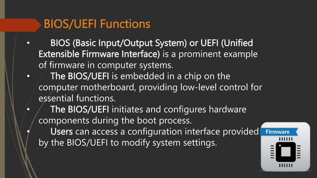 Description of an Firmware-Types,Importance and it's Function | PPTX ...
