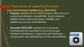 Description of an Firmware-Types,Importance and it's Function | PPTX ...