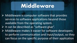 Firmware, Middle-ware and Software Development Life Cycle (SDLC) | PPT