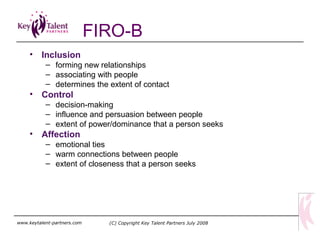 Firo b for slideshare | PPT