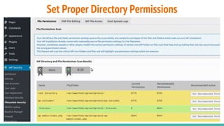 Simple Tips to Secure your WordPress | PPT