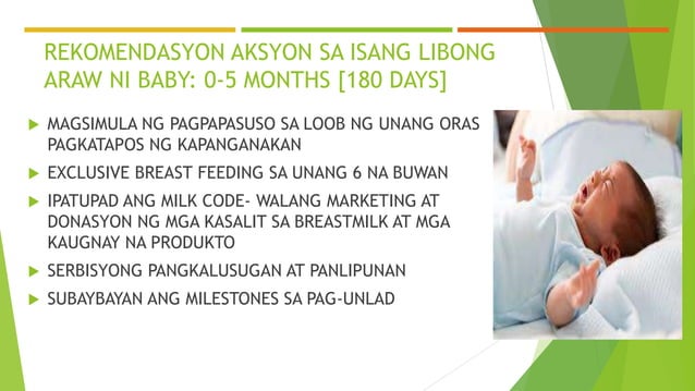 FIRST 1000 DAYS NI BABY PAHALAGAHAN PARA SA MALUSOG NA KINABUKASAN ...