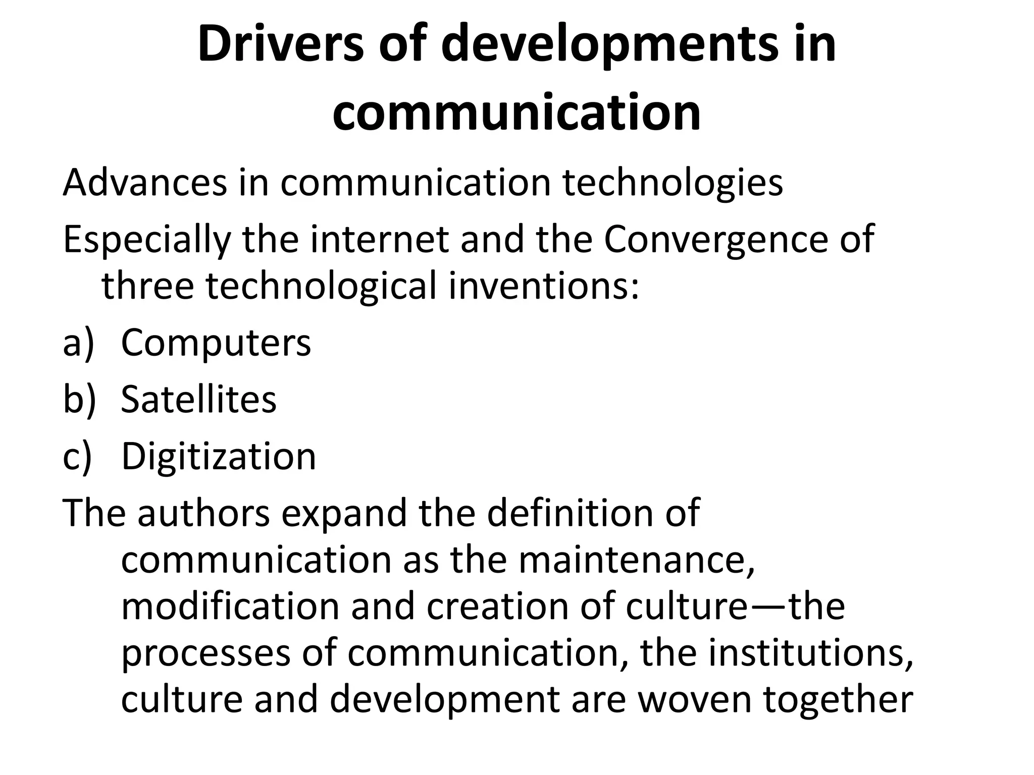 Communication for Development in the Third World: Theory and Practice ...