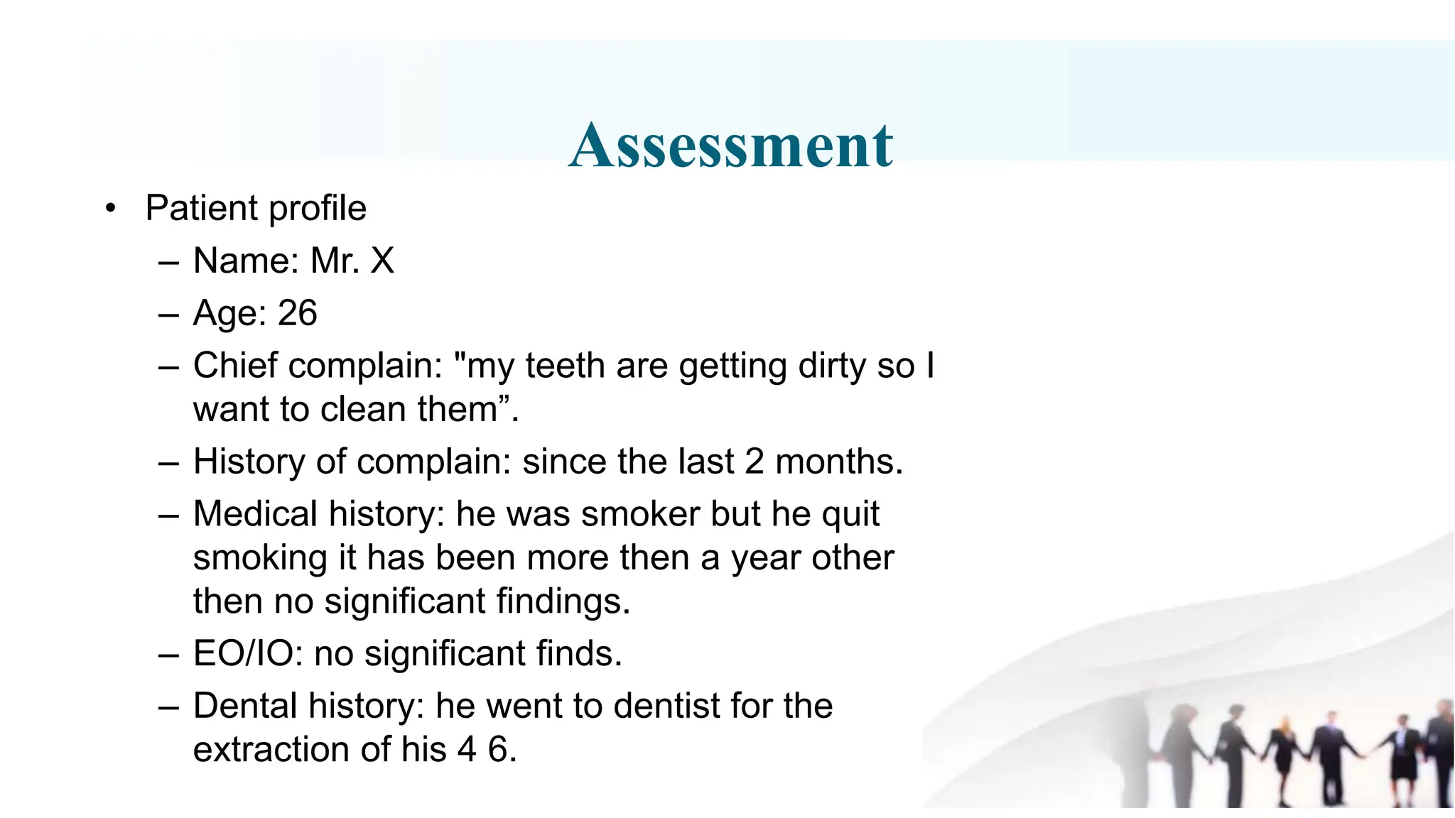 FIRST....PATIENT PPT.pptx................ | PPT