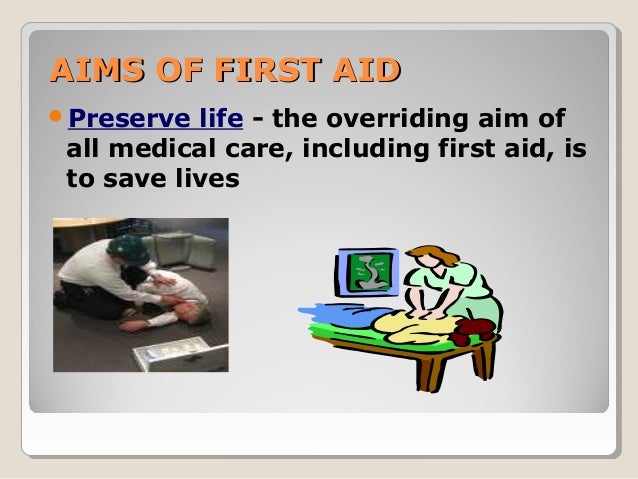 First aid