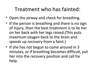 First aid | PPT