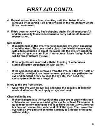 First aid | PDF | First Aid | Injuries