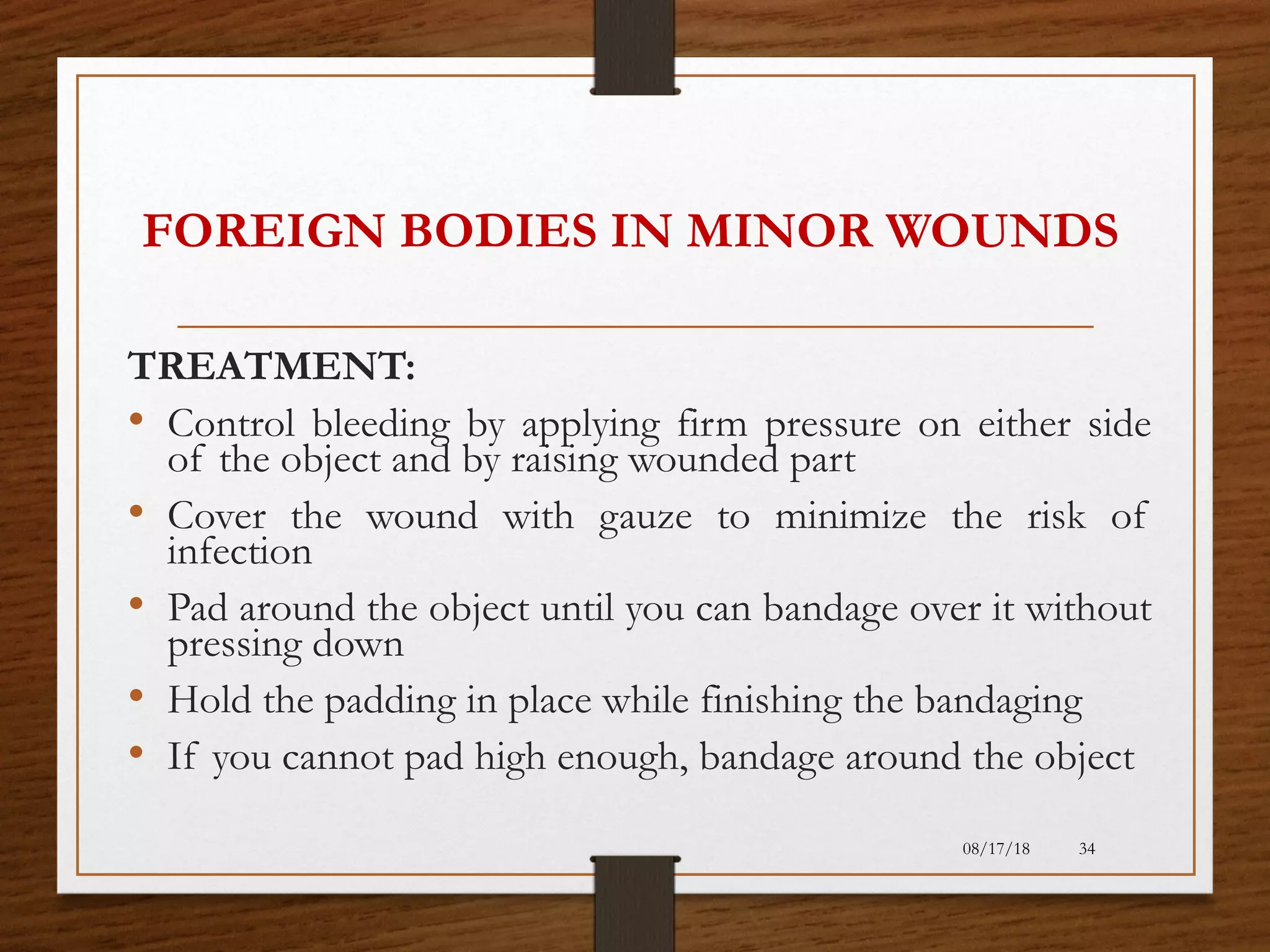 First aid | PPT