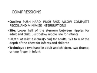 first-aid CPR Training to save someone life in cardiac arrest | PPT