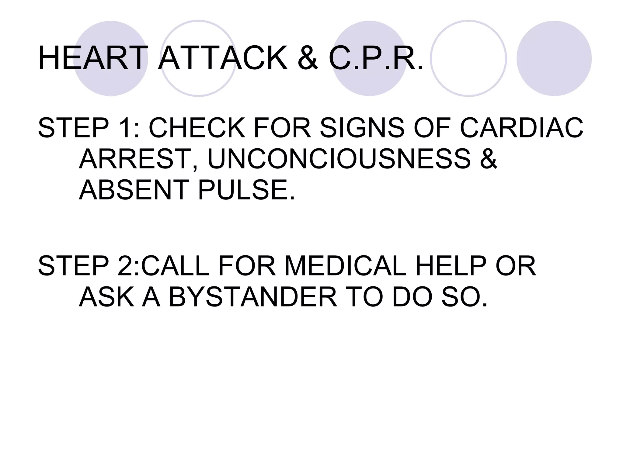 First Aid CPR SNAKE BITE | PPT