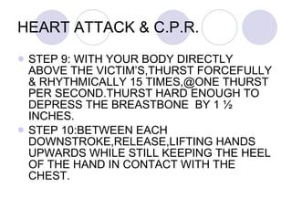 First Aid CPR SNAKE BITE | PPT
