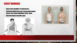 FIRST-AID-DRESSING-BANDAGES (1).pptx | First Aid | Injuries