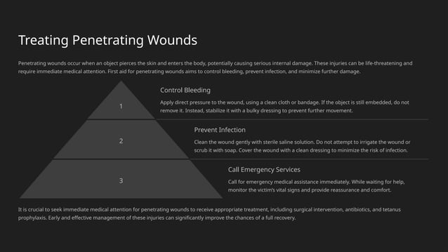 First-Aid-for-Chest-Injuries chest injuries | PPTX