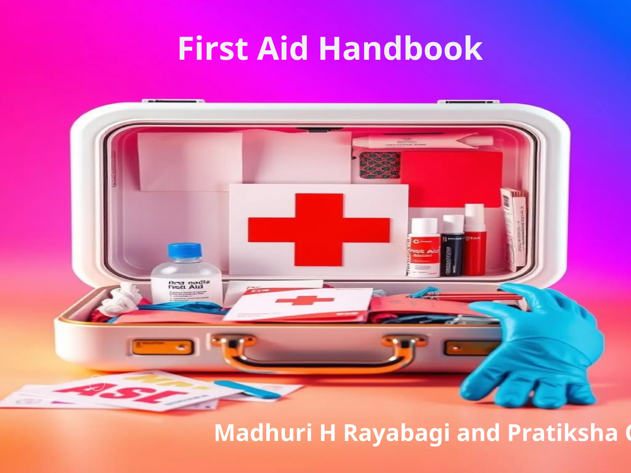 First-Aid-Handbook-with-basic tips are . | PPTX