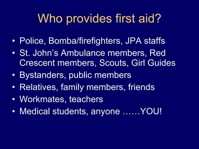 First Aid Principles And Practice | PPT | First Aid | Injuries