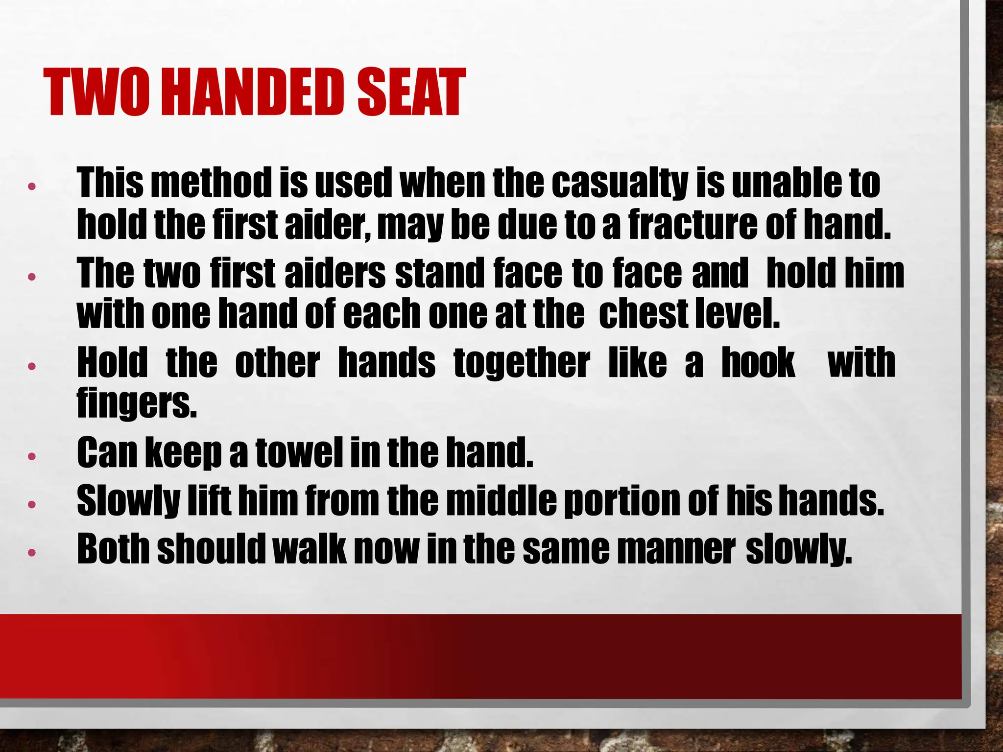 FIRST-AID-TRANSPORTATION-OF-THE-INJURED.pptx