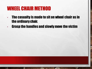 FIRST-AID-TRANSPORTATION-OF-THE-INJURED.pptx