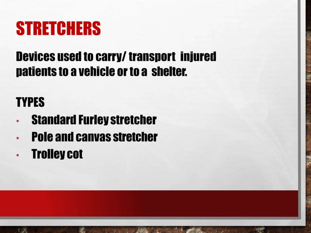 FIRST-AID-TRANSPORTATION-OF-THE-INJURED.pptx