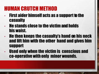 FIRST-AID-TRANSPORTATION-OF-THE-INJURED.pptx