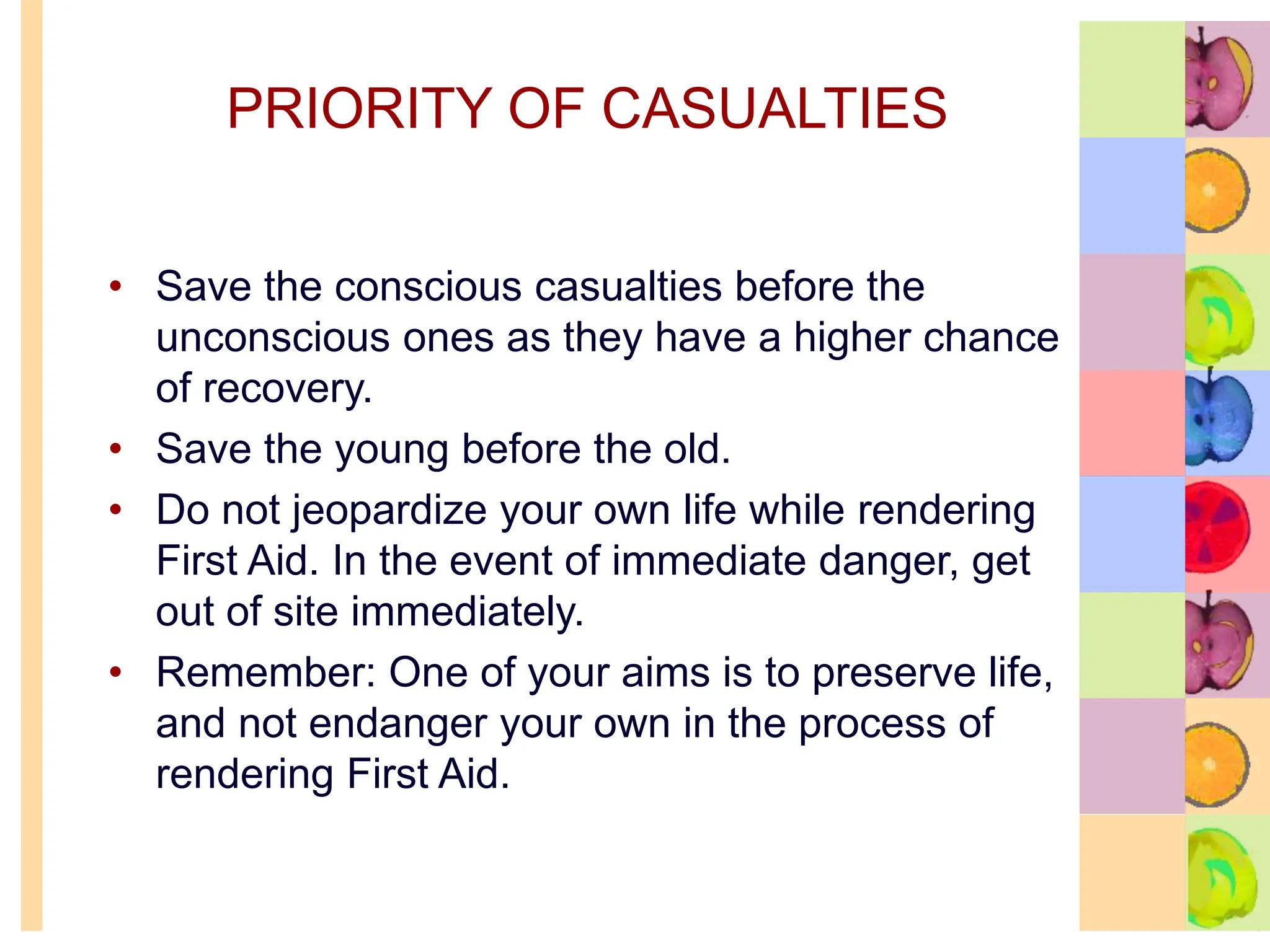 Community First-aid and Basic Life Support | PPT