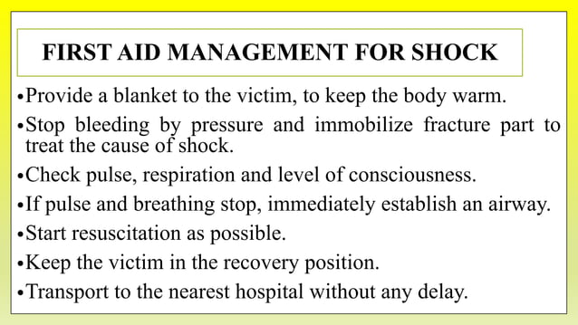 First-aid & Emergencies.pptx | First Aid | Injuries