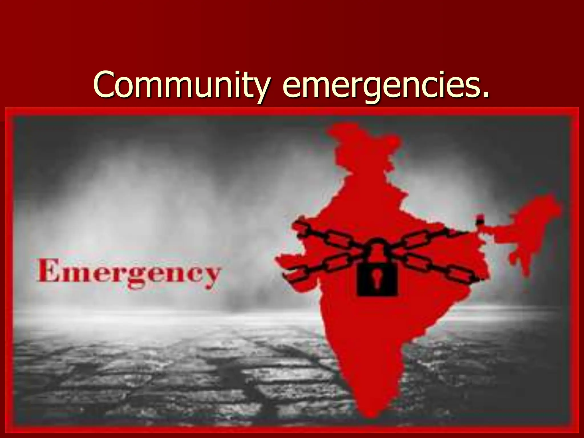 -First-aid ppt GNM (community emergencies) | PPTX