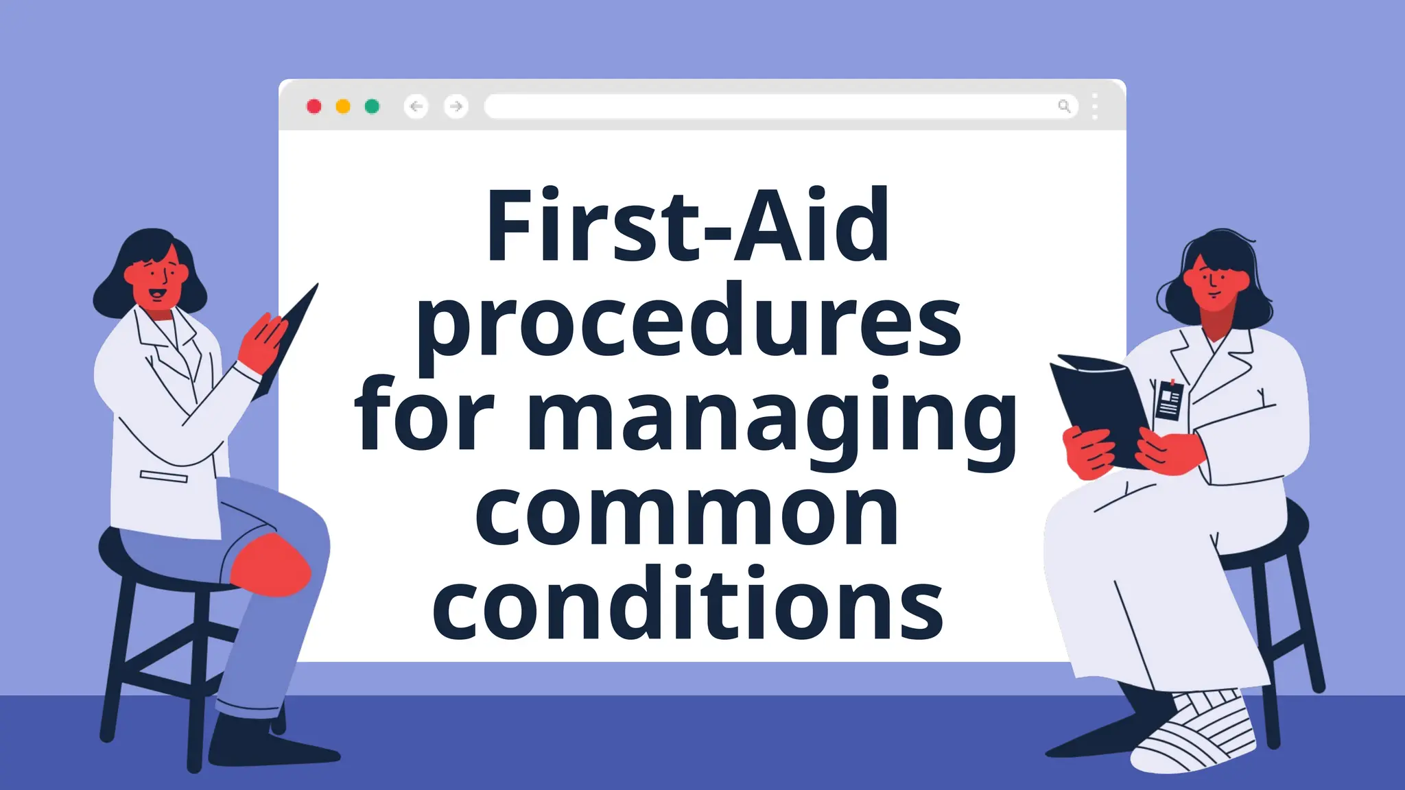 First-Aid procedures for managing common | PPTX