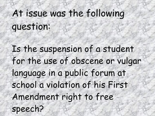First Amendment at School | PPT