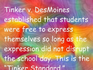 First Amendment at School | PPT