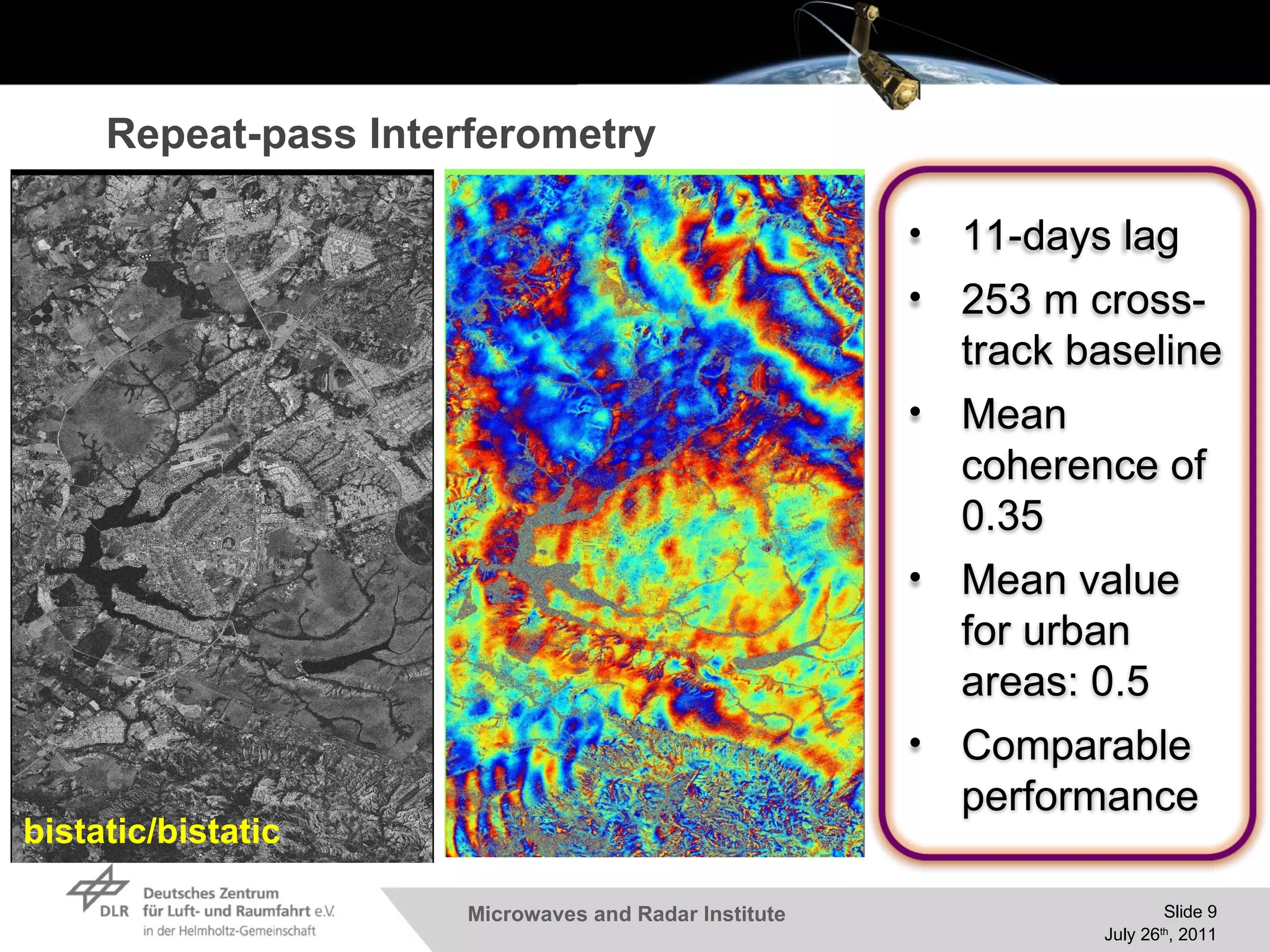 FIRST BISTATIC SPACEBORNE SAR EXPERIMENTS WITH TANDEM-X.ppt