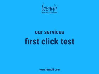 first click test | PDF