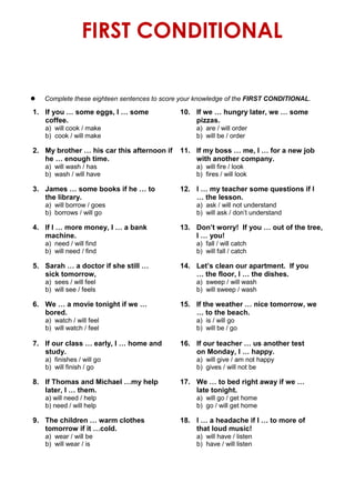 First cond-todo | PDF