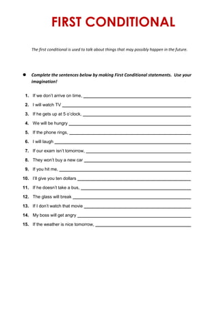 First cond-todo | PDF