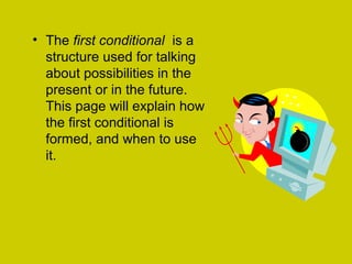 First Conditional English | PPT