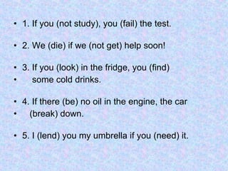 First Conditional | PPT