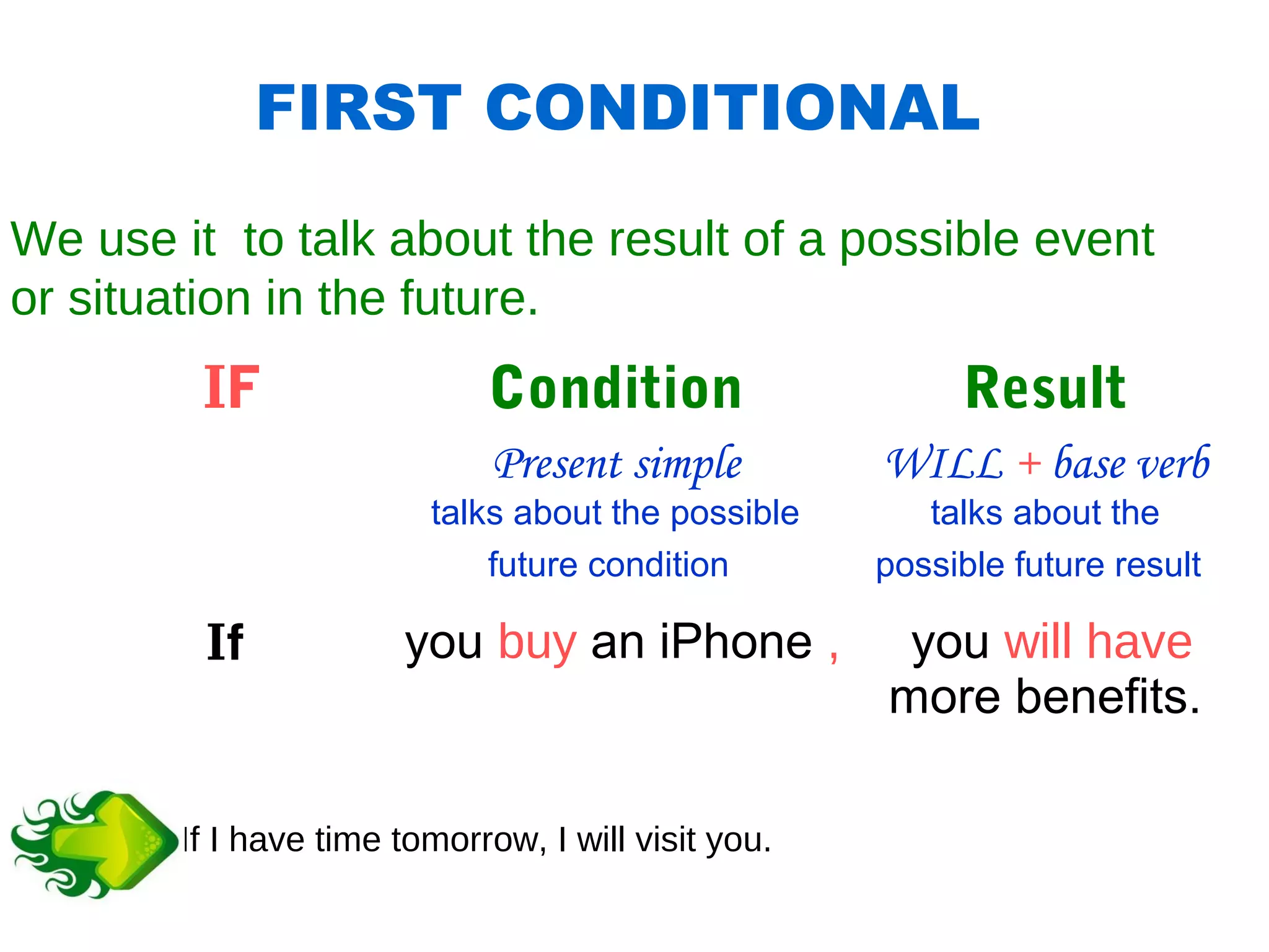 First conditionals | PPT