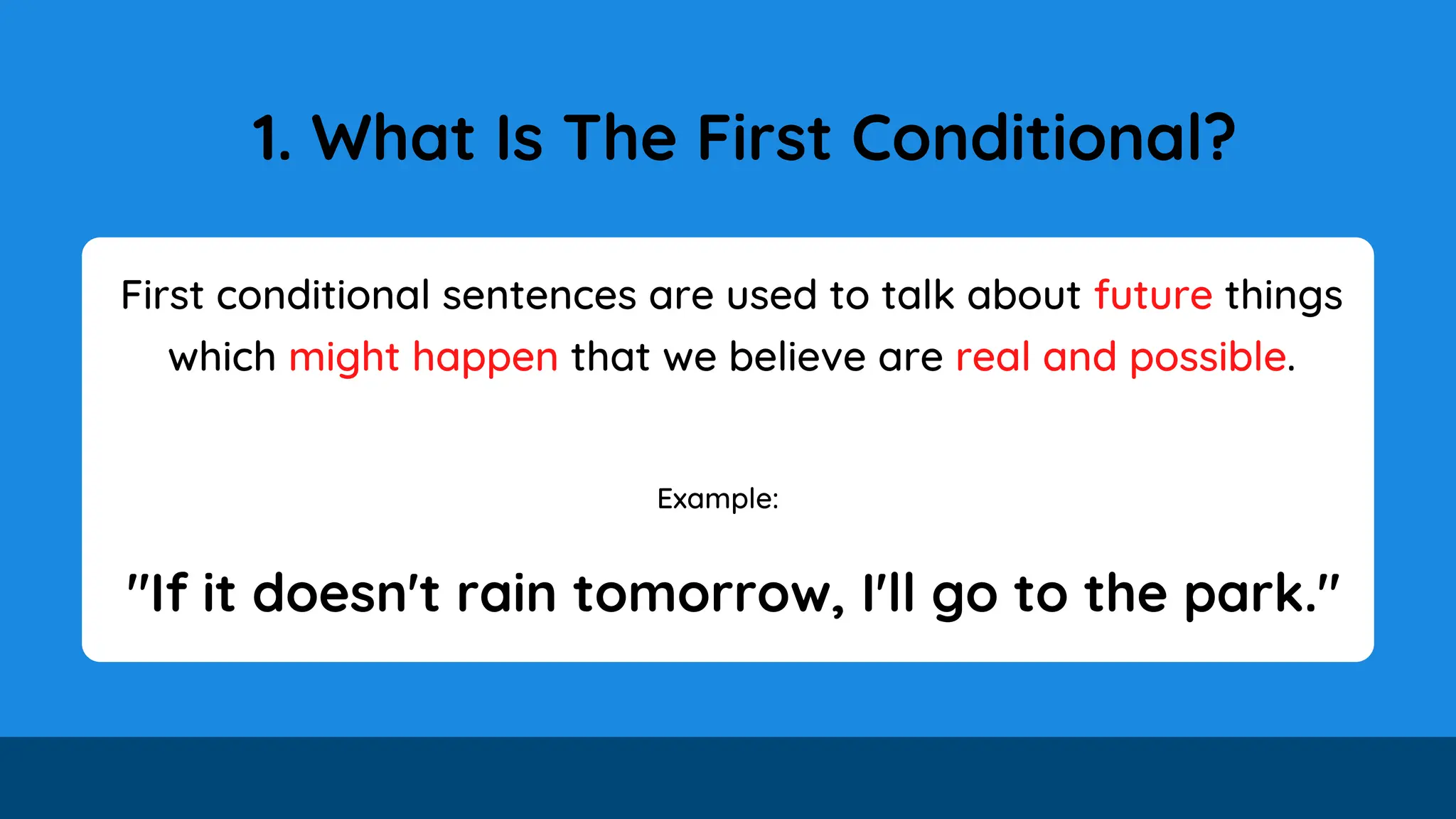 First-Conditional First conditional.pptx