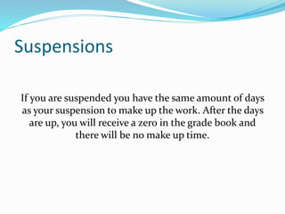 First day of school powerpoint | PPTX | Homework and Study | Education