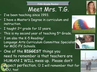 First Day Powerpoint Expectations | PPT