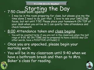 First Days of School | PPT