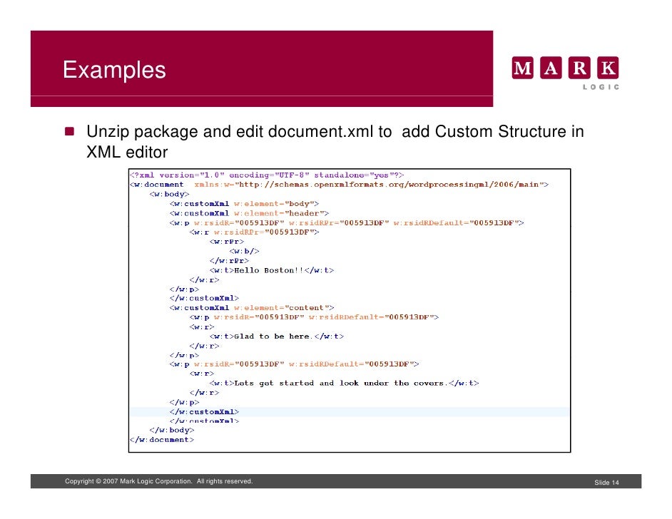 First Encounters With Office Open Xml 